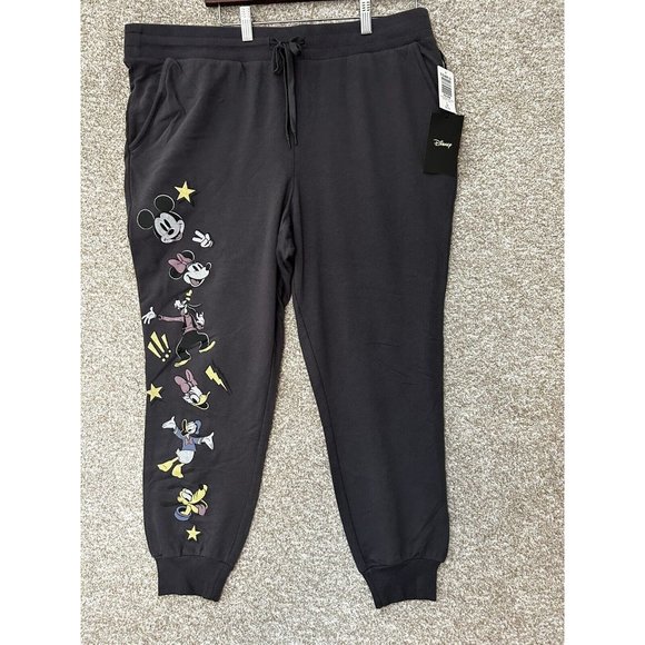 torrid | Pants & Jumpsuits | Torrid Disney Mickey Friends Icon Gray ...